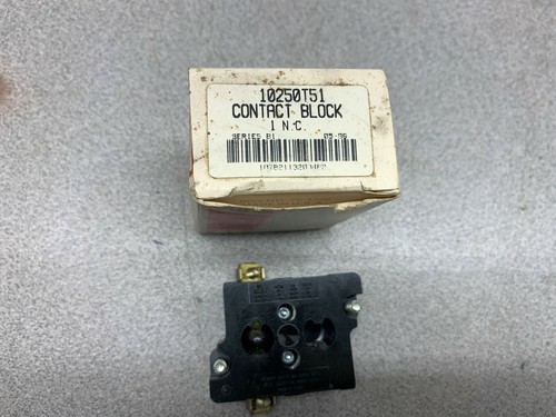 NEW IN BOX EATON CONTACT BLOCK 10250T51 | eBay