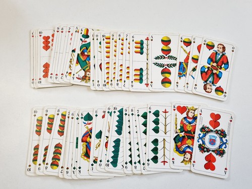Cards For Game Magiare Sparkasse Skat Vintage Original 80s Playing ...