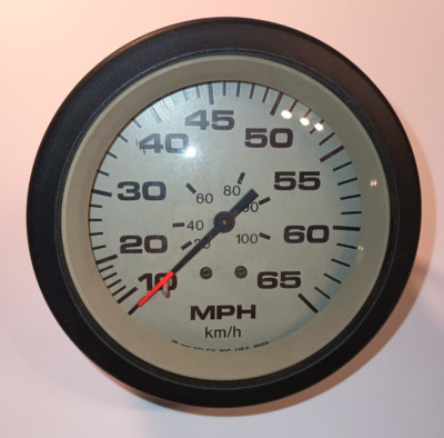 Tracker Marine 50498 Speedometer 0-65 MPH | eBay