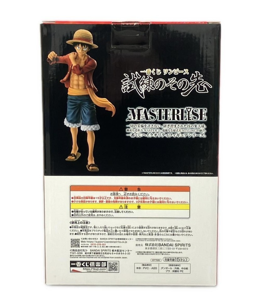 Bandai ONE PIECE Monkey D. Luffy MASTERLISE Figure | eBay Australia