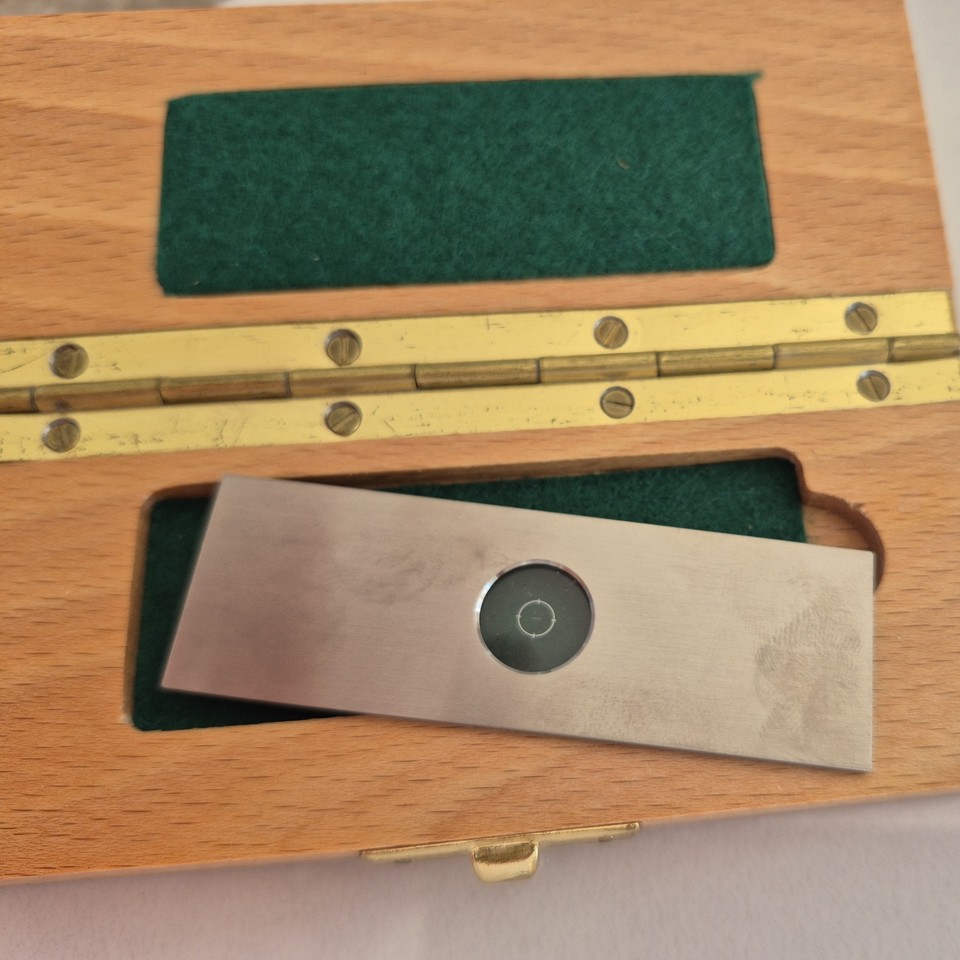 Graticules Pyser SGI Stage Micrometer 100x0.01=1mm with case | eBay UK