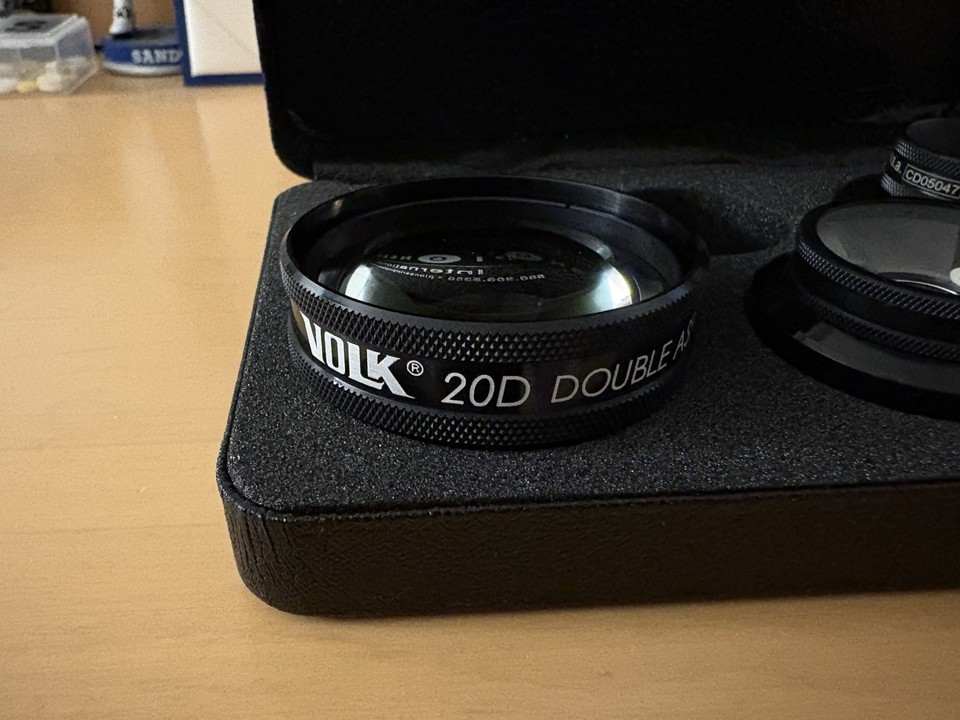 Volk 20D Double Aspheric Lens for Ophthalmology and Optometry | eBay