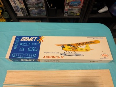 Vintage Comet Balsa Wood Aeronca K OPENED AND UNBUILT. | eBay