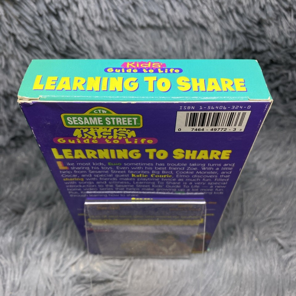 Sesame Street - Kids Guide to Life: Learning to Share VHS Tape 1996 ...