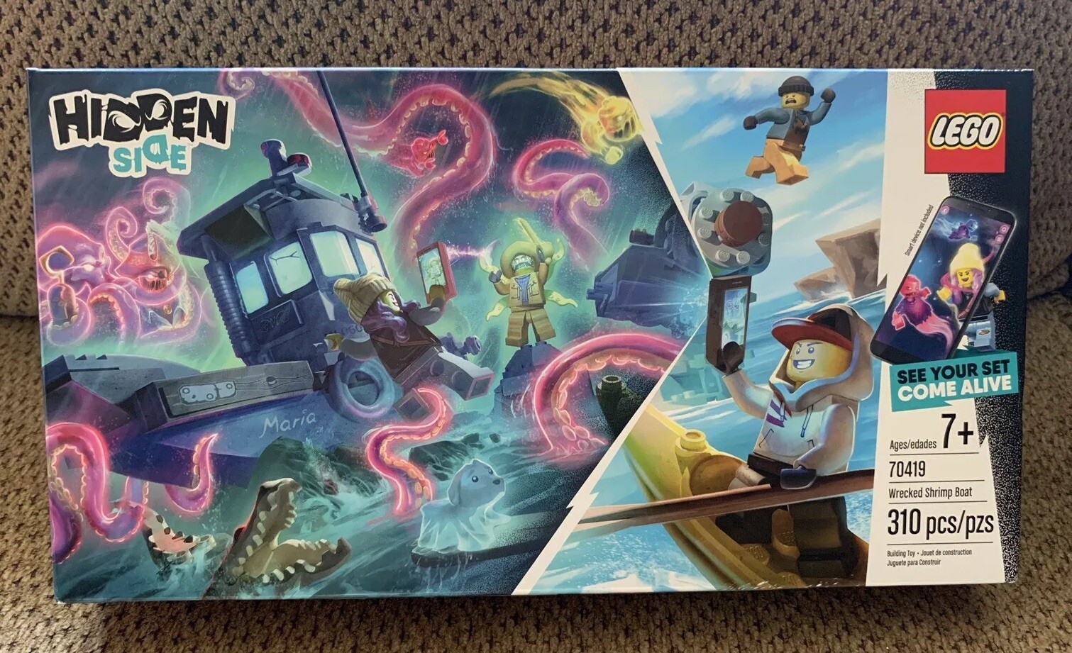 LEGO HIDDEN SIDE WRECKED SHRIMP BOAT 70419 IN HAND READY TO SHIP ...