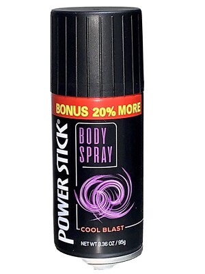 body spray Power Stick 95ml Long Lasting Natural Spray | eBay