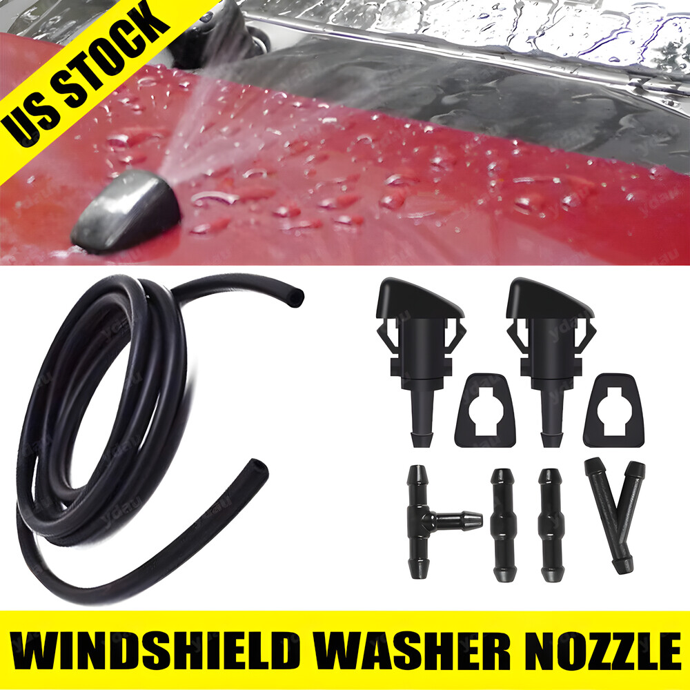 8-in-1 Front Windshield Washer Squirter Nozzle Spray For Dodge Jeep Chrysler Ram | eBay