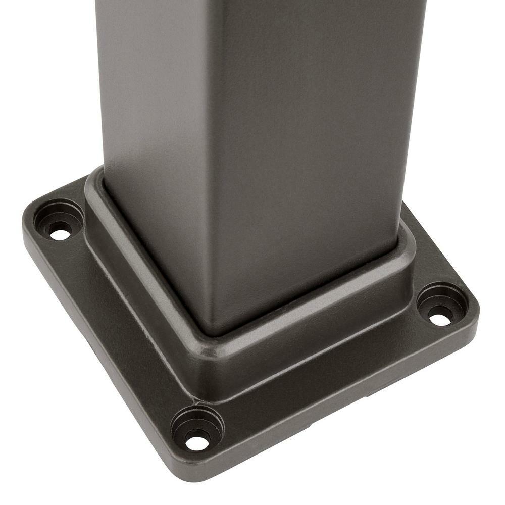 Aria Railing Deck Post Kit Bronze Powder Coated Aluminum Hollow Core 42 ...