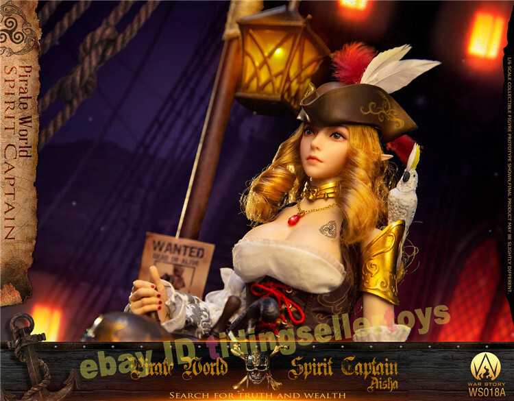 WAR STORY TOYS Pirates of the Caribbean Elsa Collectible Female 1/6 ...