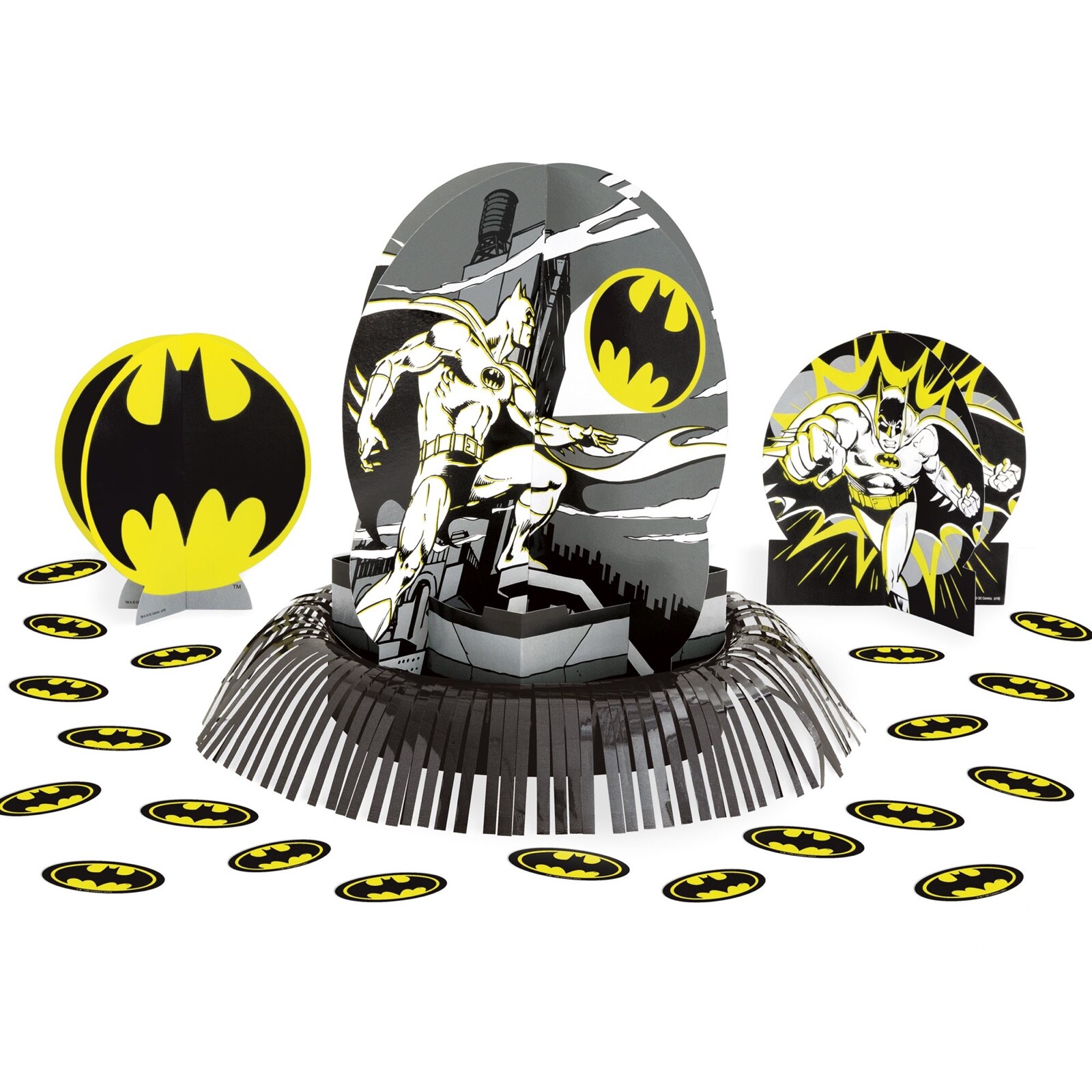 Batman Table Decorating Kit 23 Piece Centerpiece Party Supplies ...
