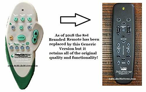 Current Generation Replacement Remotes Compatible with Tempurpedic ...