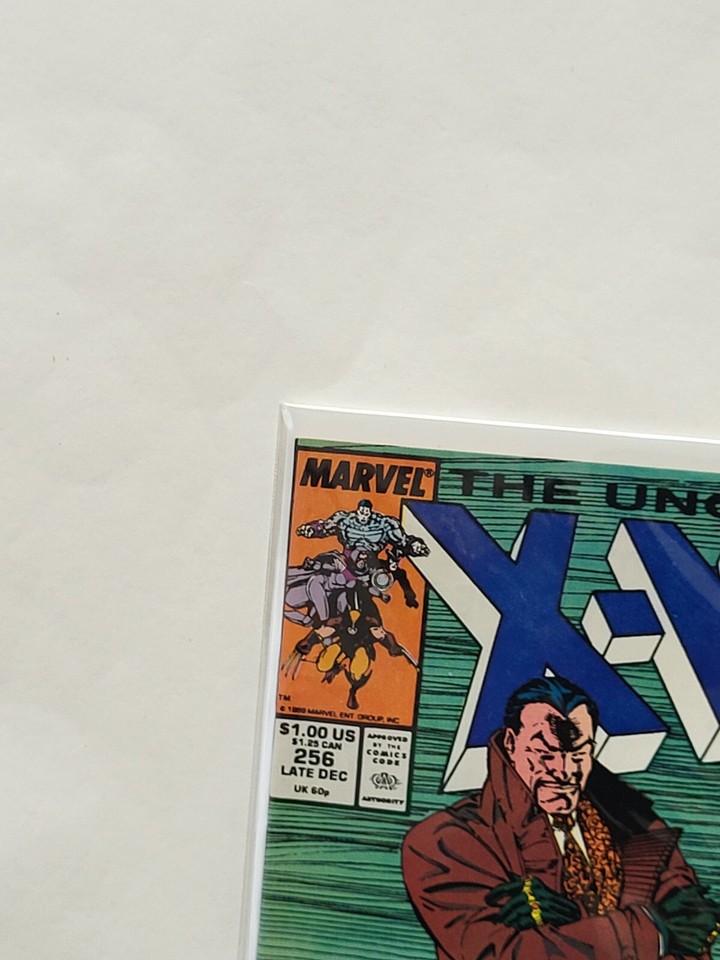 X-MEN 256 F/VF WPGS V1! 1ST LADY MANDARIN(PSYLOCKE)! JIM LEE COVER ...