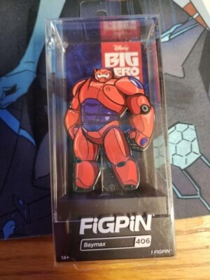 FiGPiN Big Hero 6 BAYMAX Armored Enamel Pin #406 Disney NEW | eBay