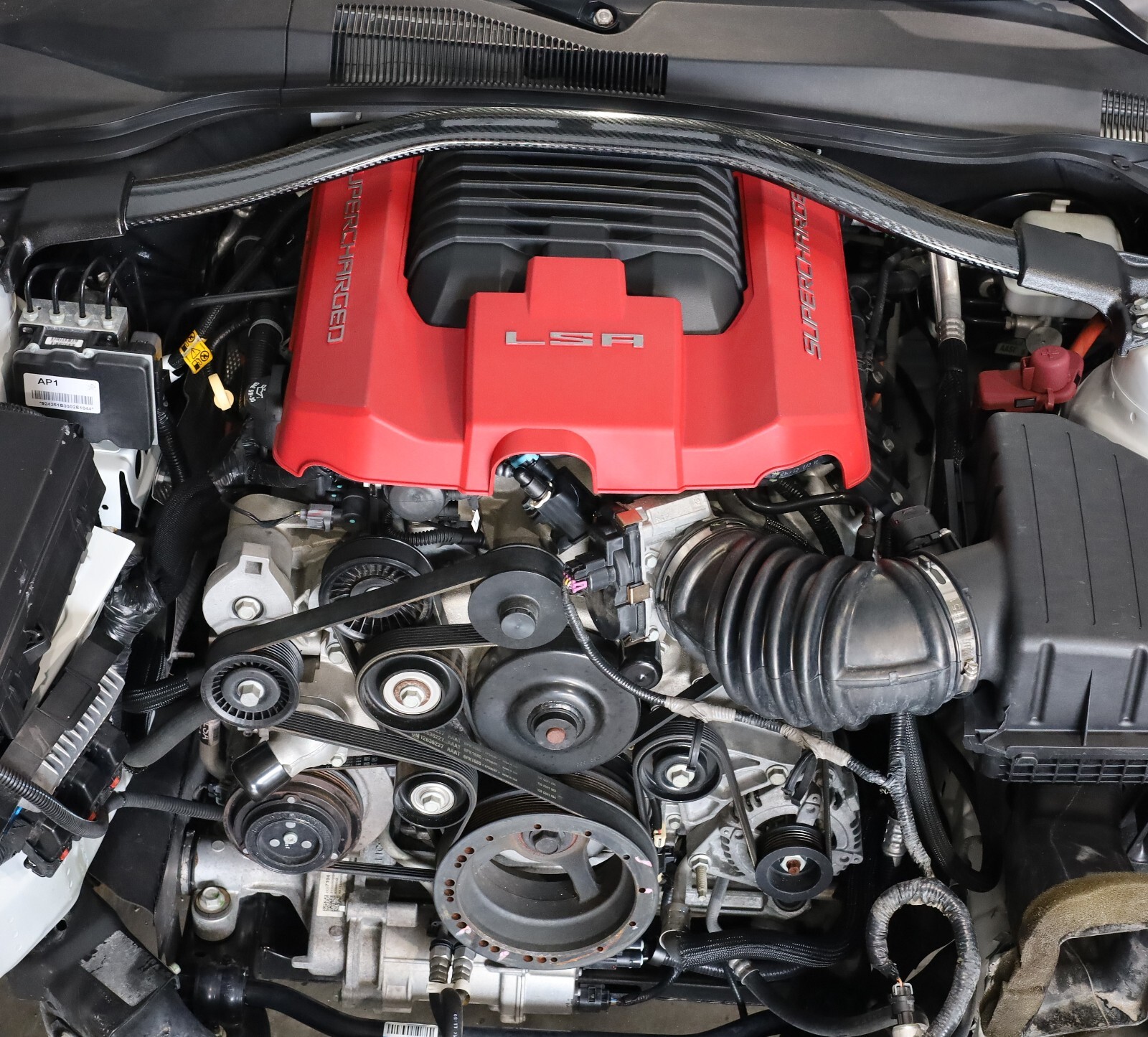 2014 Camaro ZL1 6.2L LSA Supercharged Engine & TR6060 6-Speed Manual ...