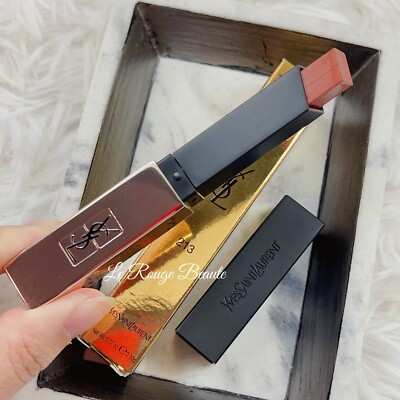Ysl Rouge Pur Couture The Slim Glow Matte Lipstick - 213 No Taboo Chili ...