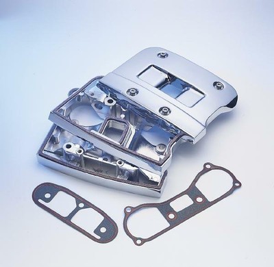 Harley 1984-1991 Evo/Big Twin Chrome Rocker Box Cover SINGLE DS-376502 ...