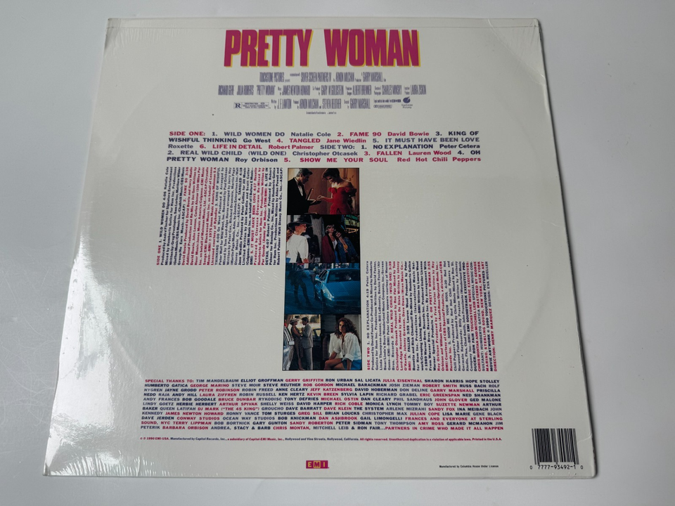 Pretty Woman Original Soundtrack (VINYL LP, 1990) EMI 90s Pop Rock ...
