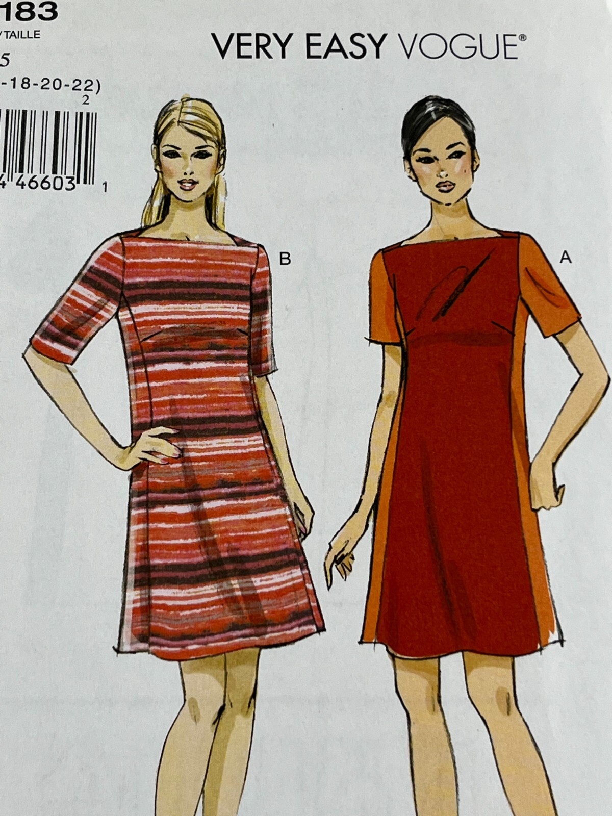 Fitted Shift Dress Pattern