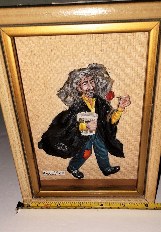 Haydee Scull Hermanas Scull Mixed Media 1980's/1990's Folk Cuban Art ...