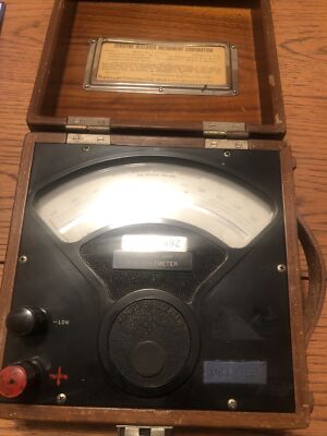 Electrical Meters - Sensitive Research Instrument