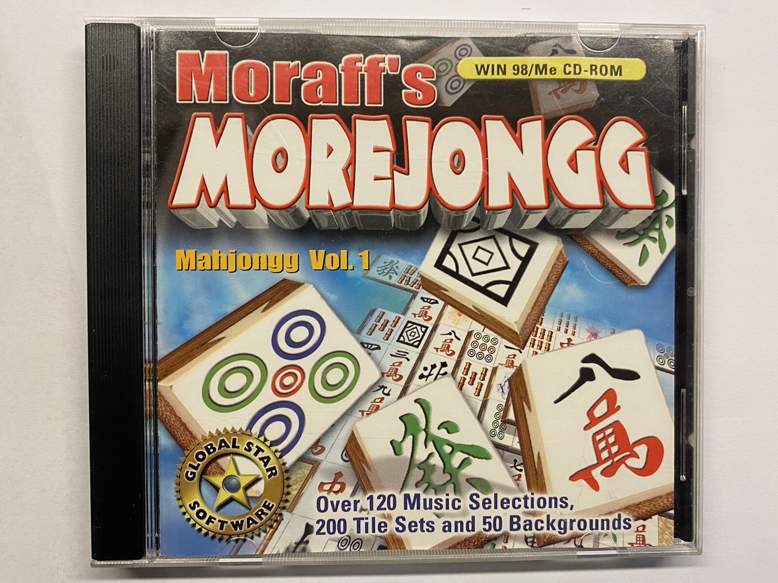 Moraff's MoreJongg (PC 2000) Mahjongg Volume 1 - Win 98/ME CD-ROM 200 ...