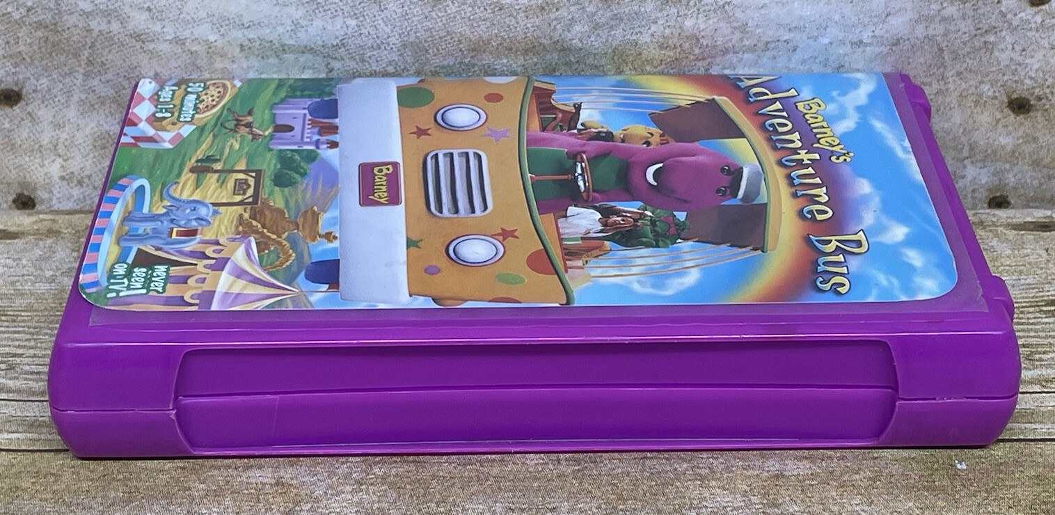 Barney’s Adventure Bus VHS Video Tape RARE | Grelly USA