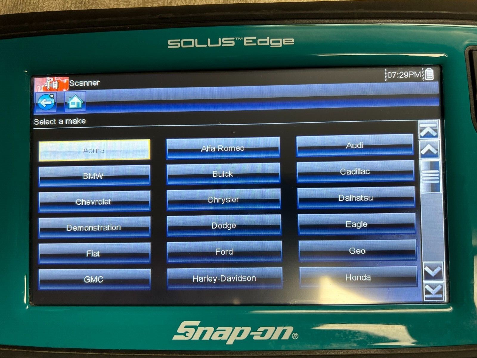 Snap-on Tools Solus Edge EESC320 Diagnostic Scanner Code Reader for ...