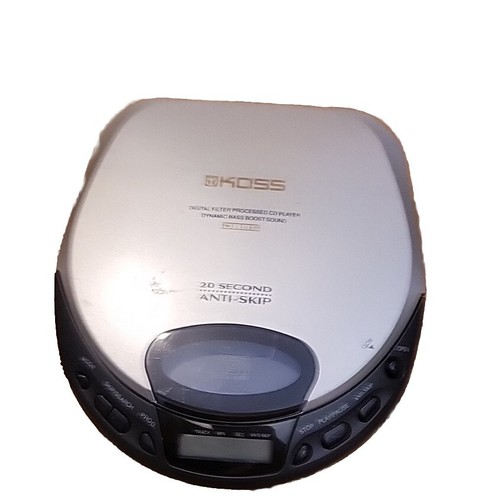 VTG KOSS CDP677 Compact Disc Portable CD Player 1998 Dynamic Bass Boost ...