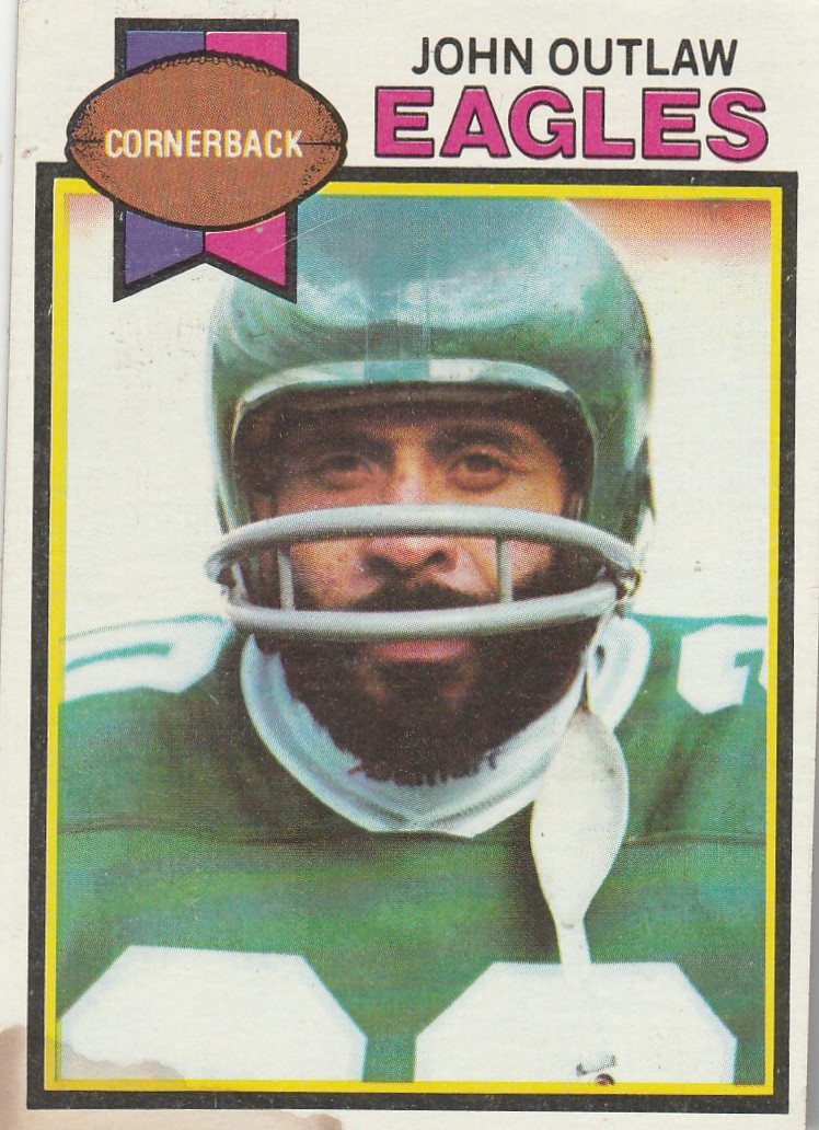FREE SHIPPING-MINT-1979 Topps #176 John Outlaw Eagles | eBay