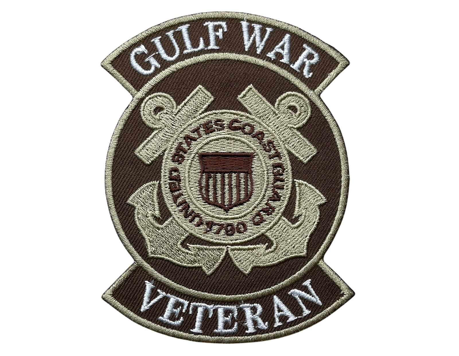 USCG Coast Guard Gulf War Combat Veteran 3.75 inch Patch EEPM1139 ...