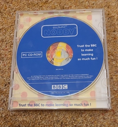 Enid Blyton's Noddy CD-ROM PC Game BBC Kids Retro | eBay