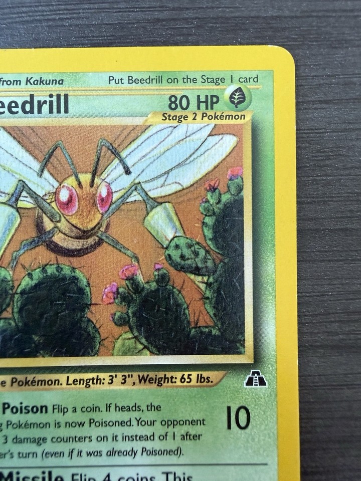 Beedrill 18/75 Neo Discovery Regular Pokémon TCG | eBay