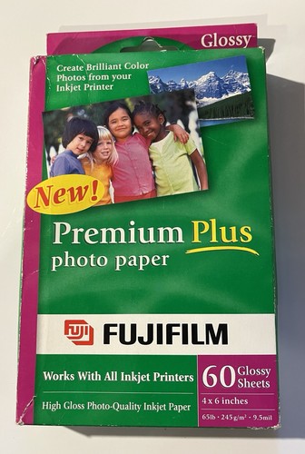 Fujifilm • Premium Plus Photo Paper 4x6 Glossy • 20 Sheet Pack (open ...