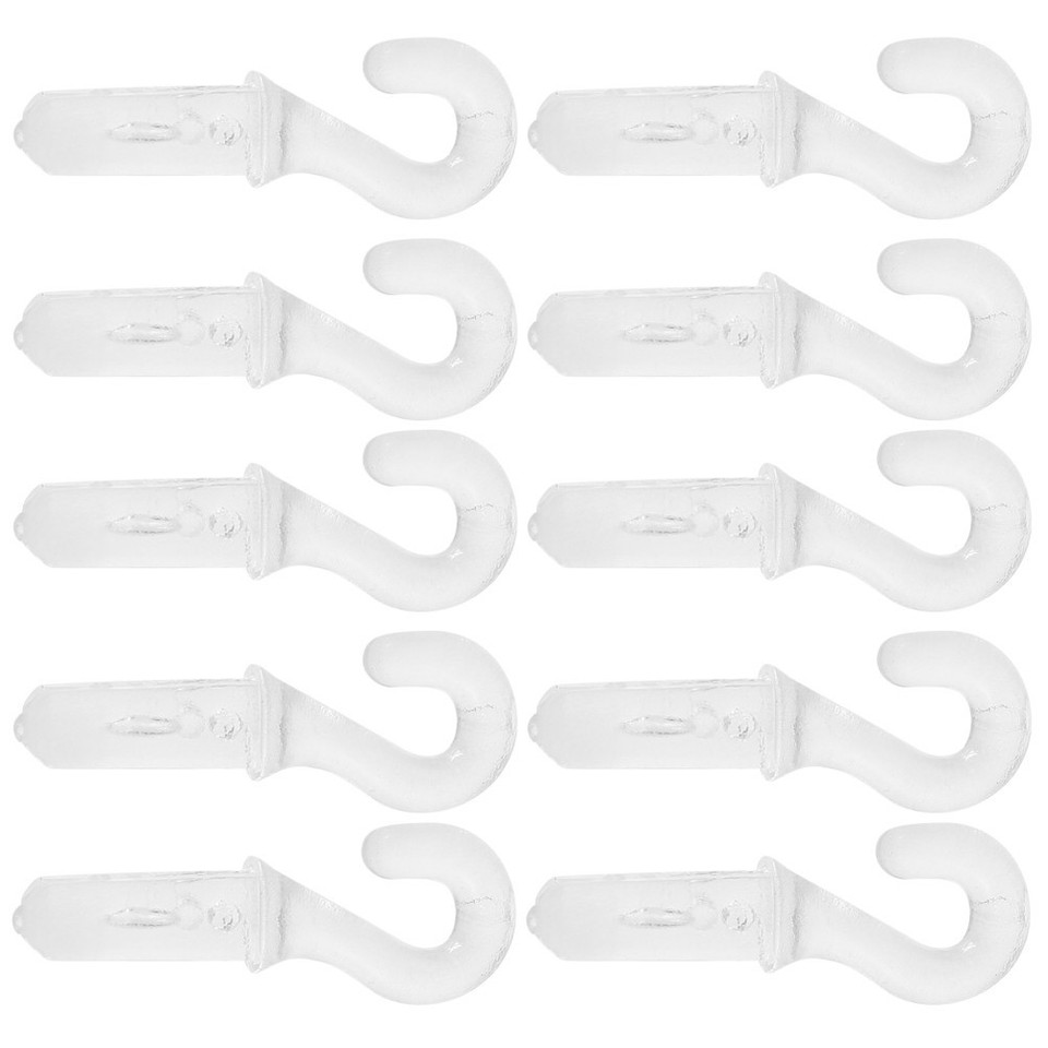 10 Pcs Window Blind Hook Tip Replacement Plastic Parts For Vertical ...