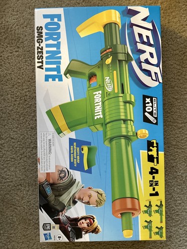 Fortnite Nerf Gun SMG - Zesty NEVER OPENED! | eBay