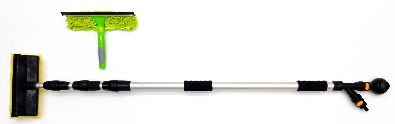 13FT WATER FED WINDOW CLEANING POLE SOAP DISPENSER EXTENDED EXTENSION ...