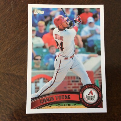 2011 Topps #316 Chris Young Arizona Diamondbacks | eBay