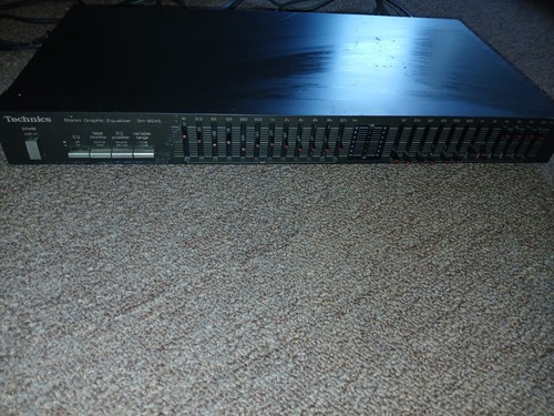 Technics SH-8045 Stereo Graphic Equalizer Black Tested Works Great ...