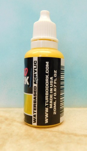 Turbo Dork Waterbased Metallic Acrylic paint Pucker 20ml dropper bottle ...