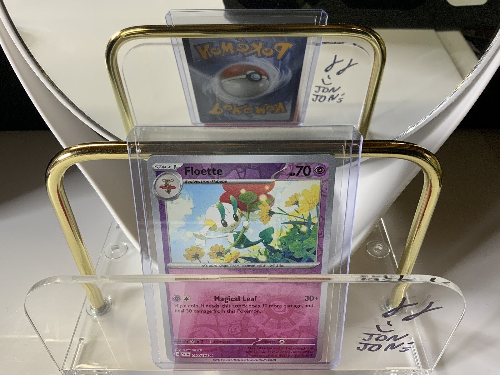 Pokémon Floette 092/198 Rare Reverse Holo Scarlet & Violet SV TCG Pack ...