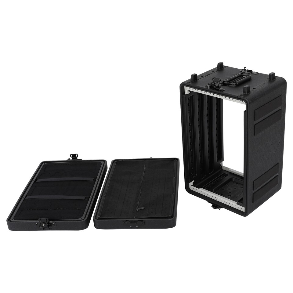 Rack Case 6U Rack Case Dust-Proof 6U Rack Case w/ Microphone Storage ...