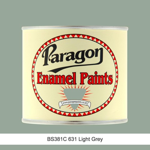 Paragon Paints BS381C 631 Light Grey - Coach And Machinery Enamel Paint ...