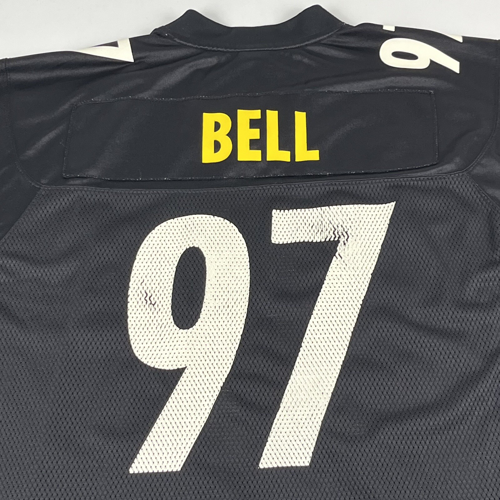 Pittsburgh Steelers Kendrell Bell #97 Jersey Size Med NFL On Field ...