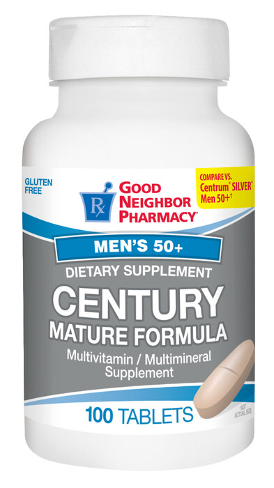 GNP CENTURY MATURE MEN 50+ TABLET 100CT | eBay