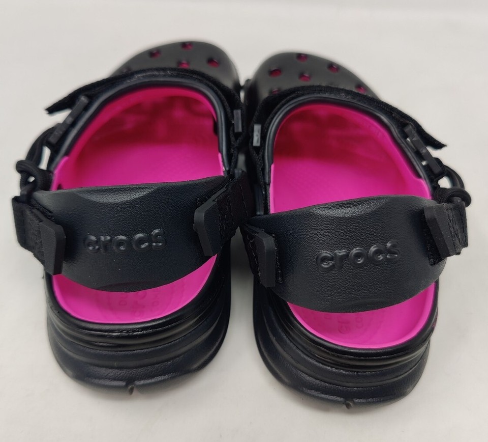 Post Malone X Crocs Duet Max Clog II Black / Pink 207268-001 Men's 4 ...