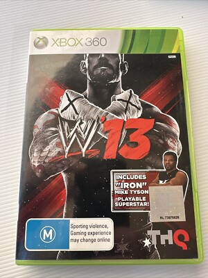 WWE '13 - Xbox 360 Game - Wrestling Game - Complete With Manual - Free ...