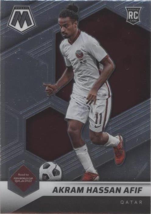 2021-22 Panini Mosaic FIFA Road to World Cup - Akram Afif #70 for sale ...