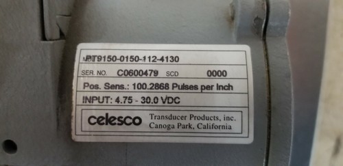 CELESCO PT9150-0150-121-4130 / PT915001501214130 | eBay