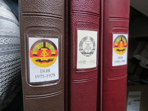 Huge Stamp Collection in Album DDR 1963-1982 many mint | eBay UK