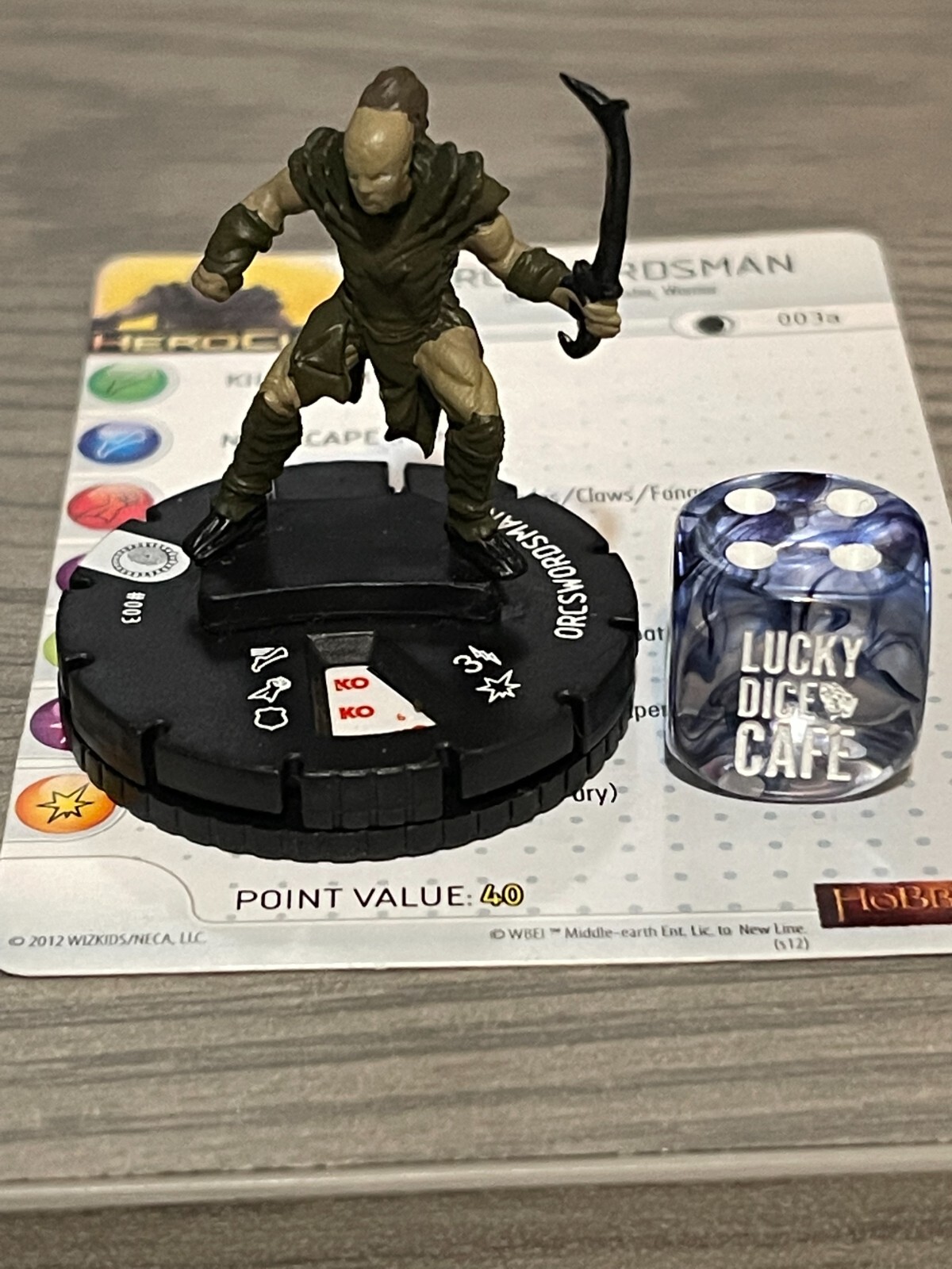Heroclix The Hobbit An Unexpected Journey 003 Orc Swordsman | eBay